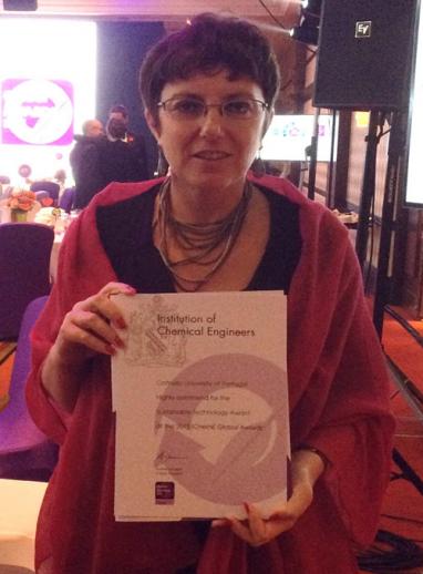 Projeto da ESB premiado pelo IChemE | ESB